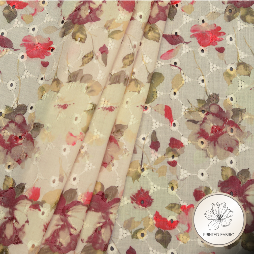 Best Quality Fashion Fabric Online | Embroidered Fabric in India ...