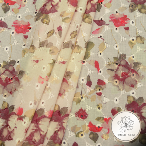 Best Quality Fashion Fabric Online | Embroidered Fabric in India ...