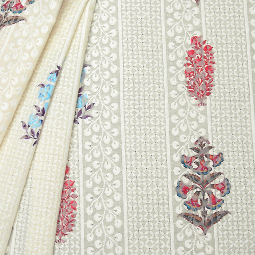 Best Quality Fashion Fabric Online | Embroidered Fabric in India ...