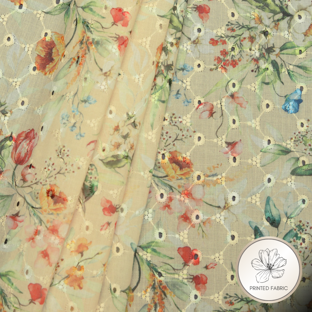 Best Quality Fashion Fabric Online | Embroidered Fabric in India ...